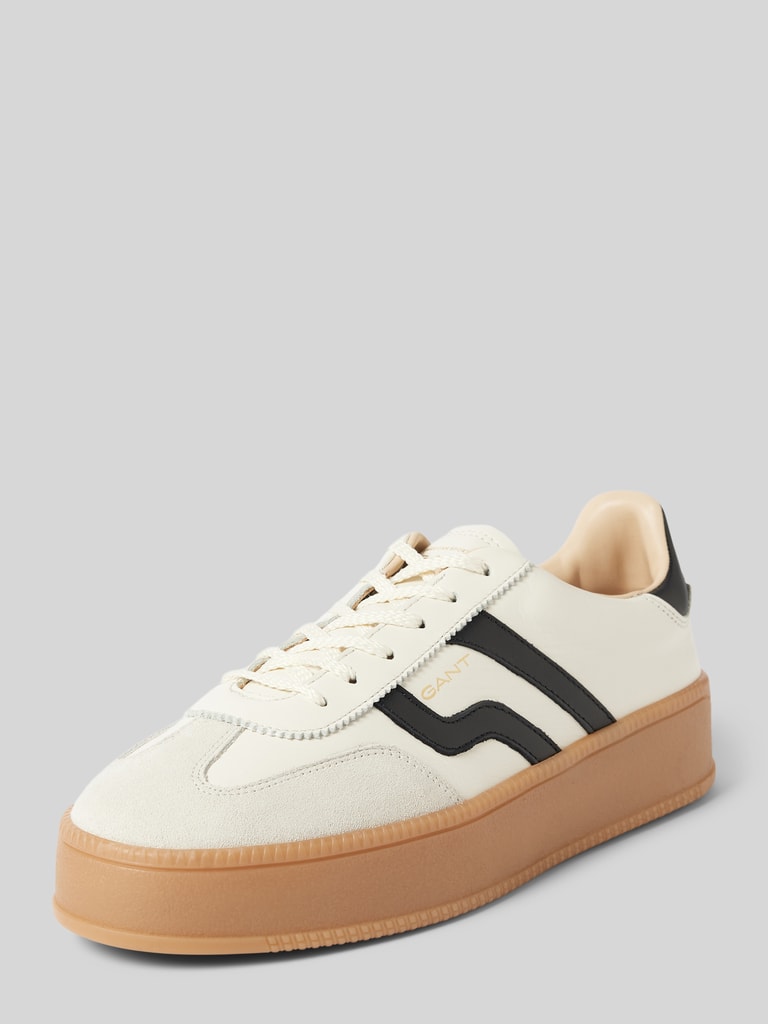 Gant Sneaker aus Leder mit Label-Detail Modell 'CUZMANI' (weiss) online ...