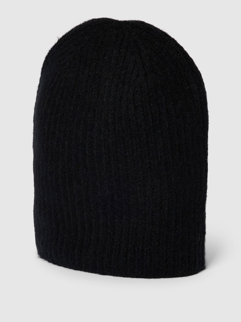 Mango Beanie in Ripp-Optik Modell 'BETTYBO' (black) online kaufen