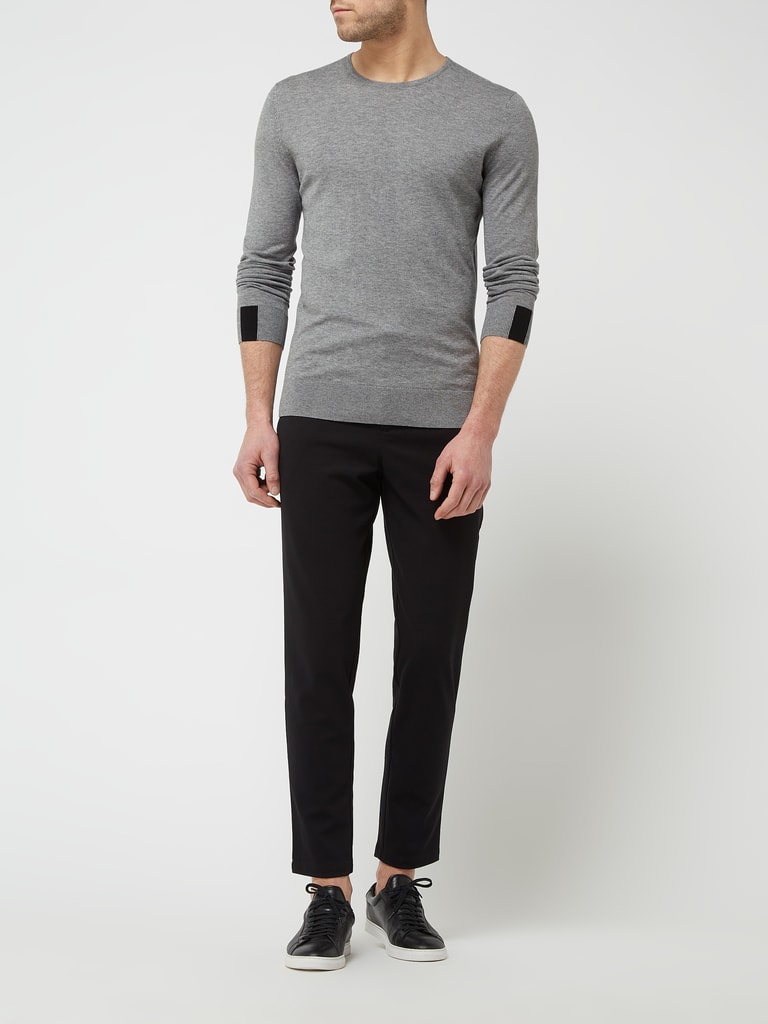 MOS MOSH Slim Fit Business-Hemd mit Stretch-Anteil Modell 'Manny ...