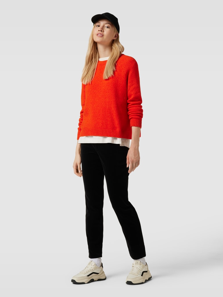 Marc Cain Slim Fit Hose in unifarbenem Design (black) online kaufen