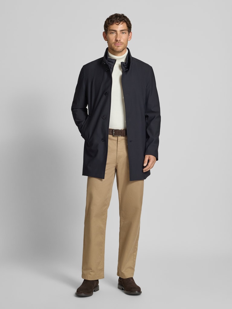 Strellson Regular fit lange parka met gewatteerde inzet, model 'FINLAY ...