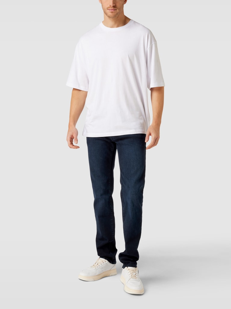 Pierre Cardin Jeans mit Label-Patch Modell 'Antibes' (dunkelblau ...