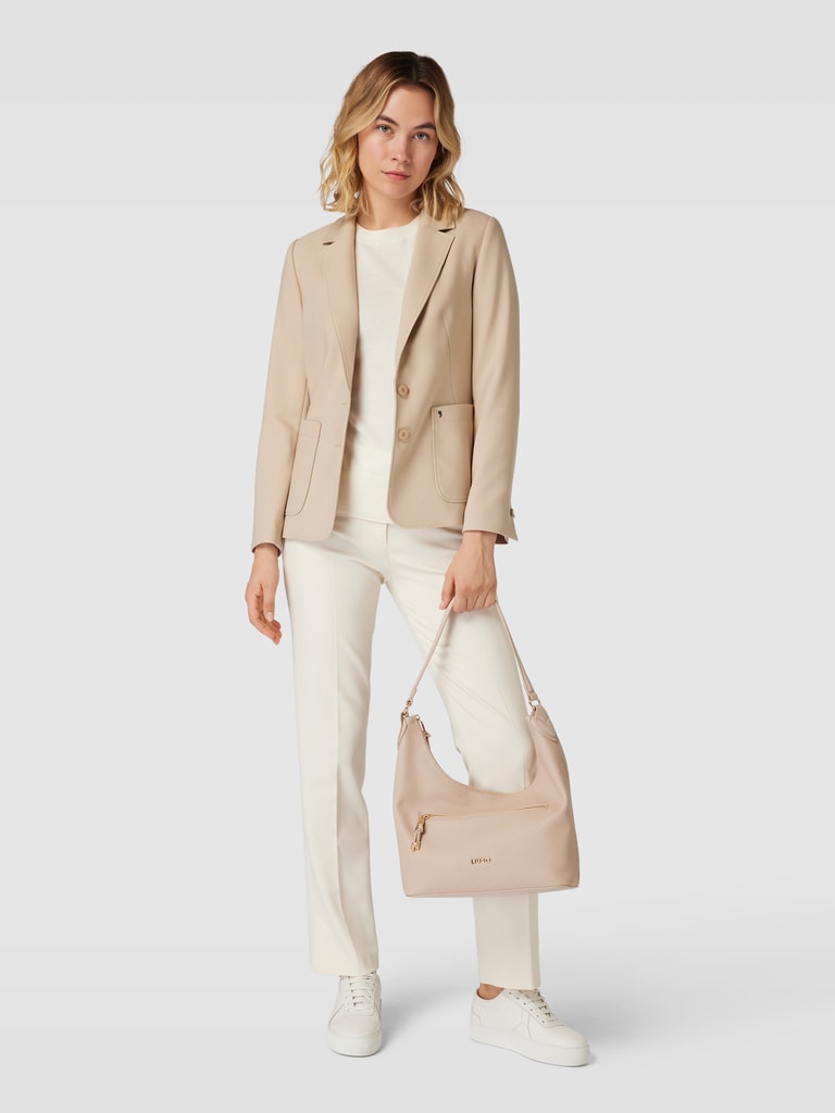 Liu Jo White Hobo Bag mit Label-Detail Modell 'Ondina' (sand) online kaufen