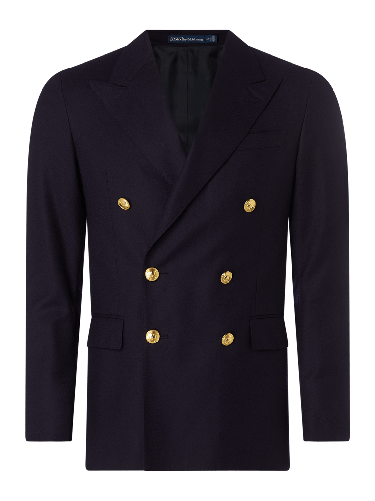 Polo Ralph Lauren Sakko aus Wolle mit 2-reihiger Knopfleiste (marine ...