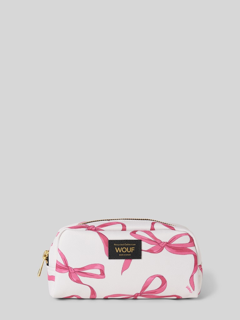 WOUF Make-uptasje met labeldetail, model 'Rita' in roze online kopen | P&C