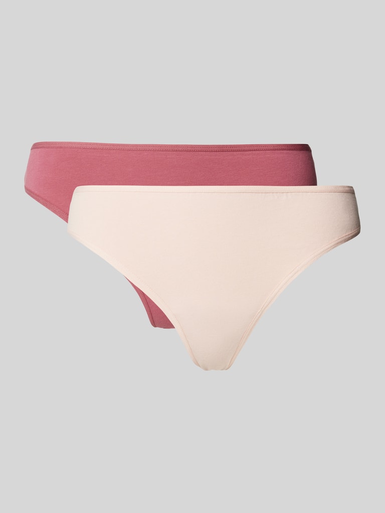 Snocks String mit elastischem Bund im 2er-Pack (apricot) online kaufen