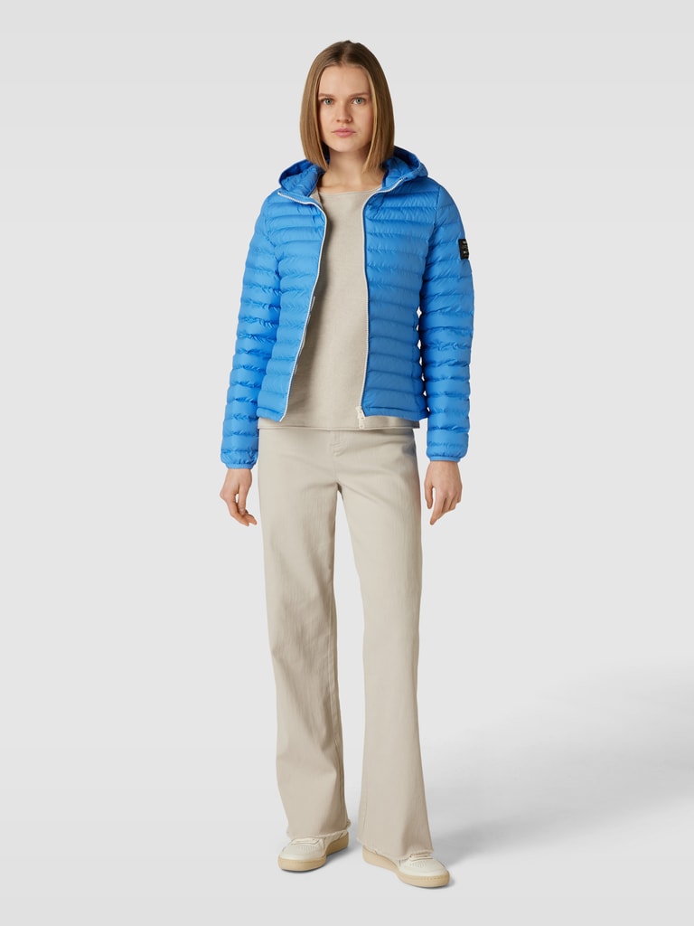ECOALF Steppjacke mit Label-Patch Modell 'ATLANTICALF' (hellblau ...