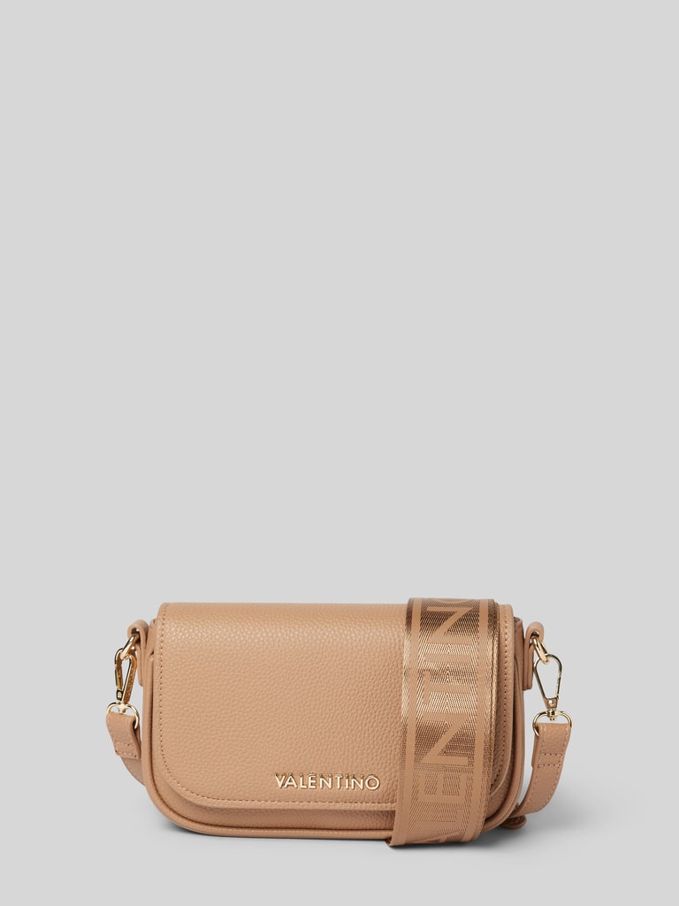 VALENTINO BAGS Handtas met labelapplicatie in beige online kopen | P&C