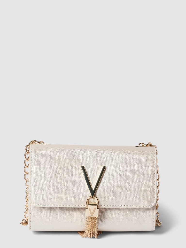 VALENTINO BAGS Handtasche mit Label-Applikation Modell 'DIVINA' (silber ...