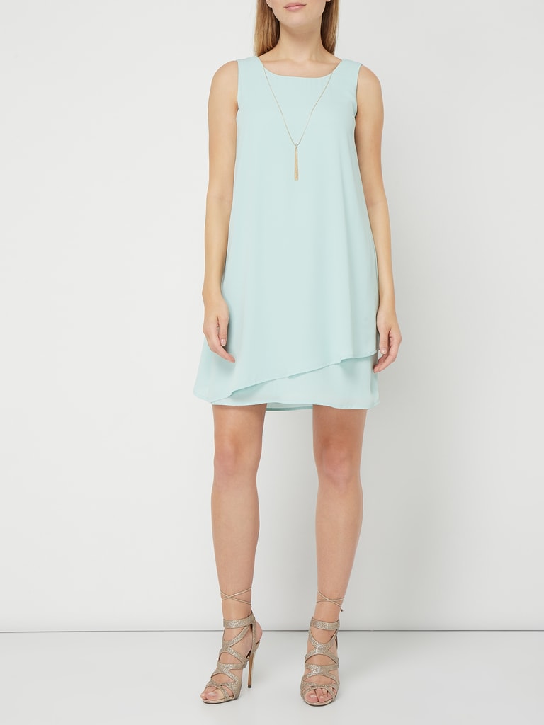 Esprit Collection Kleid mit Schmuckdetail (aqua) online kaufen