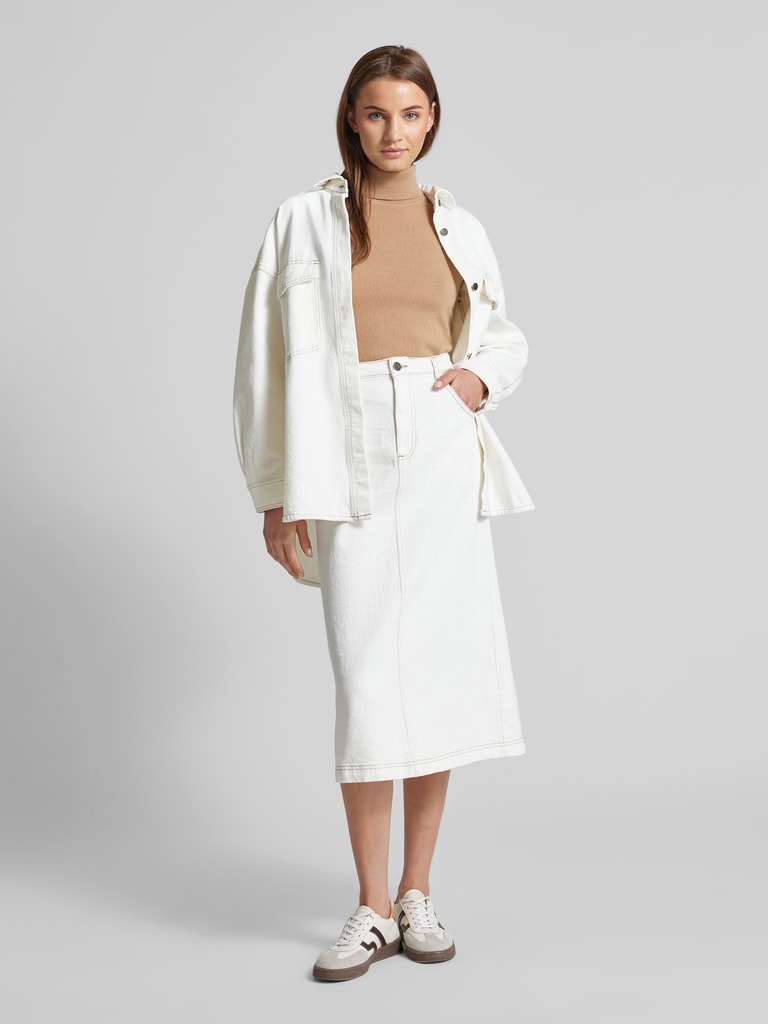 American Vintage Hemdbluse mit verdeckter Knopfleiste Modell ...