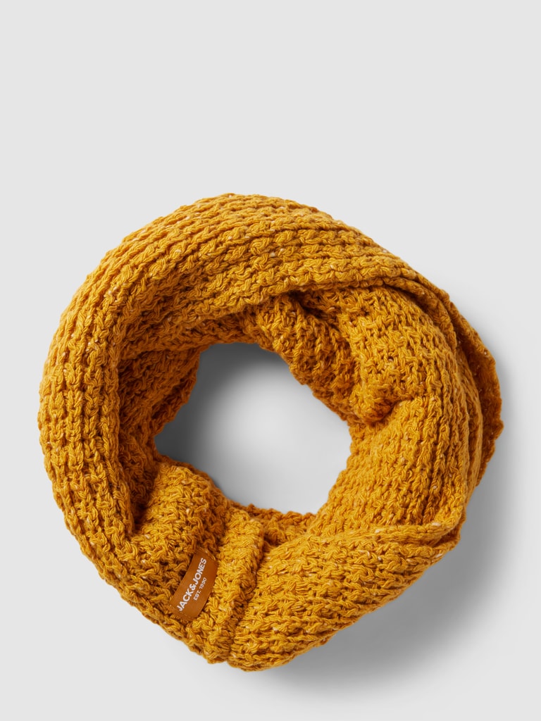 Jack & Jones Loop-Schal mit Label-Detail Modell 'CLIFF' (gelb) online kaufen