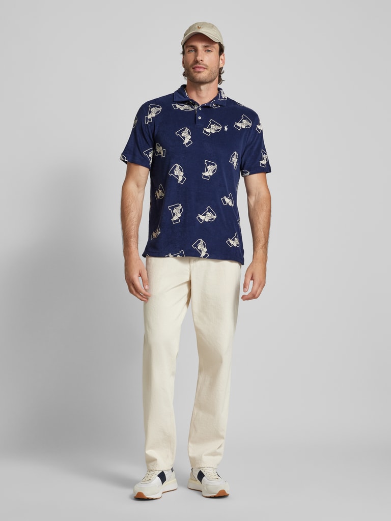 Polo Ralph Lauren Regular Fit Poloshirt mit Motiv-Print Modell 'TERRY ...