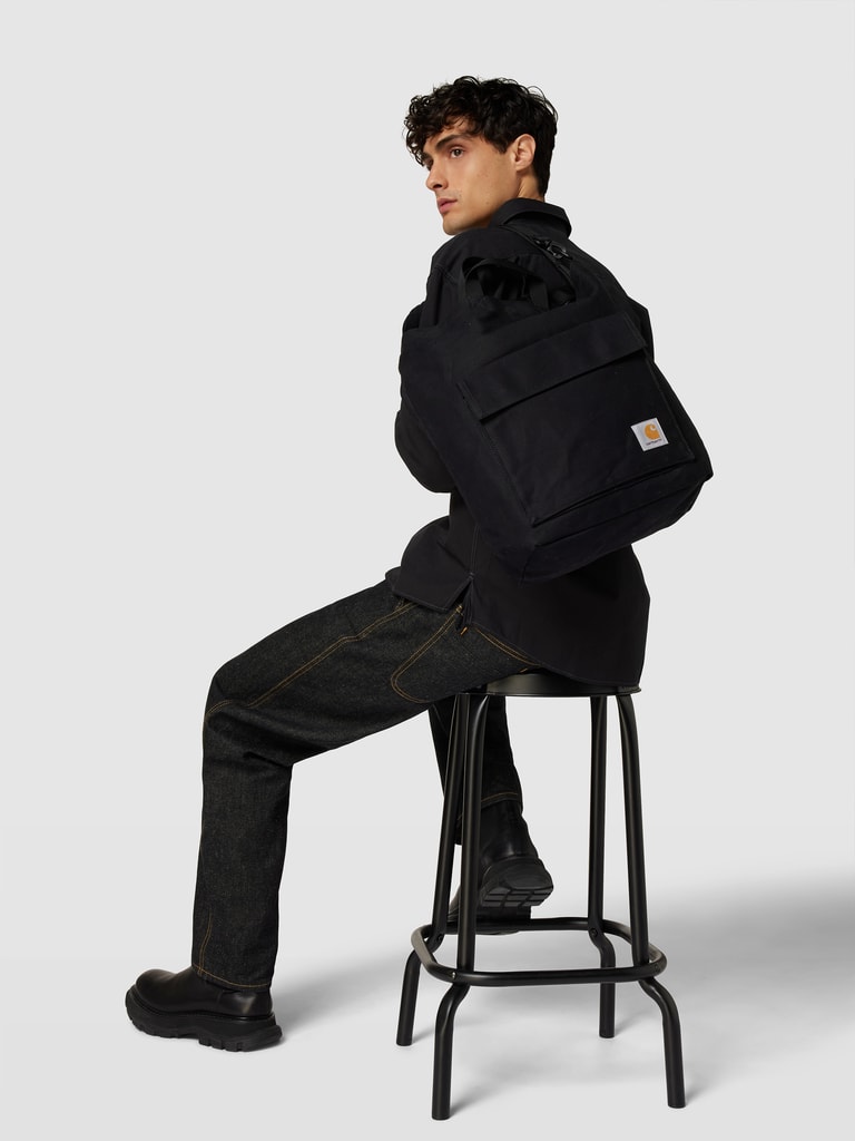 Carhartt WIP Rucksack mit Label-Patch (black) online kaufen