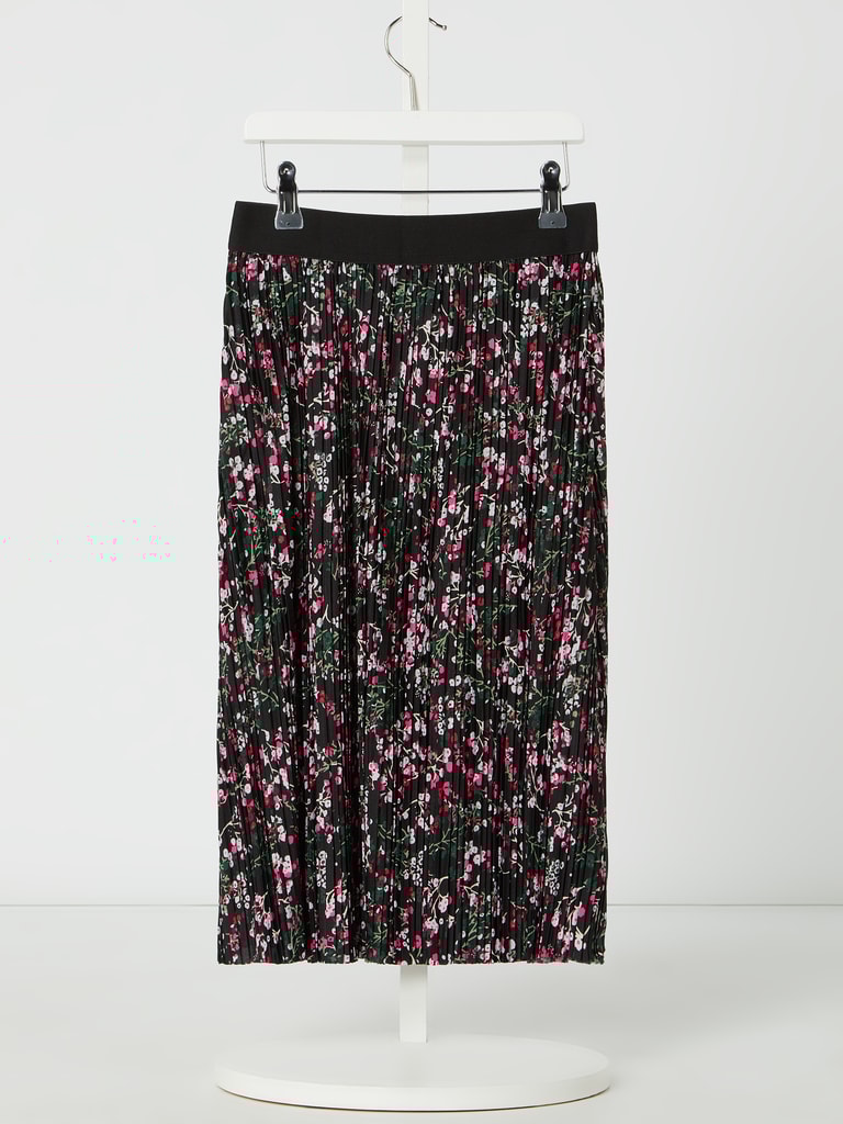 Only Maxirock mit Allover-Muster Modell 'Nelema' (schwarz) online kaufen