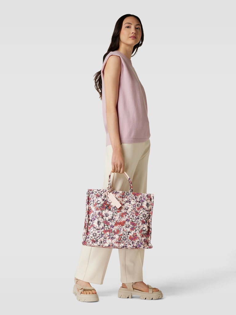 Coccinelle Tote Bag mit Allover-Muster Modell 'NEVER' (koralle) online ...