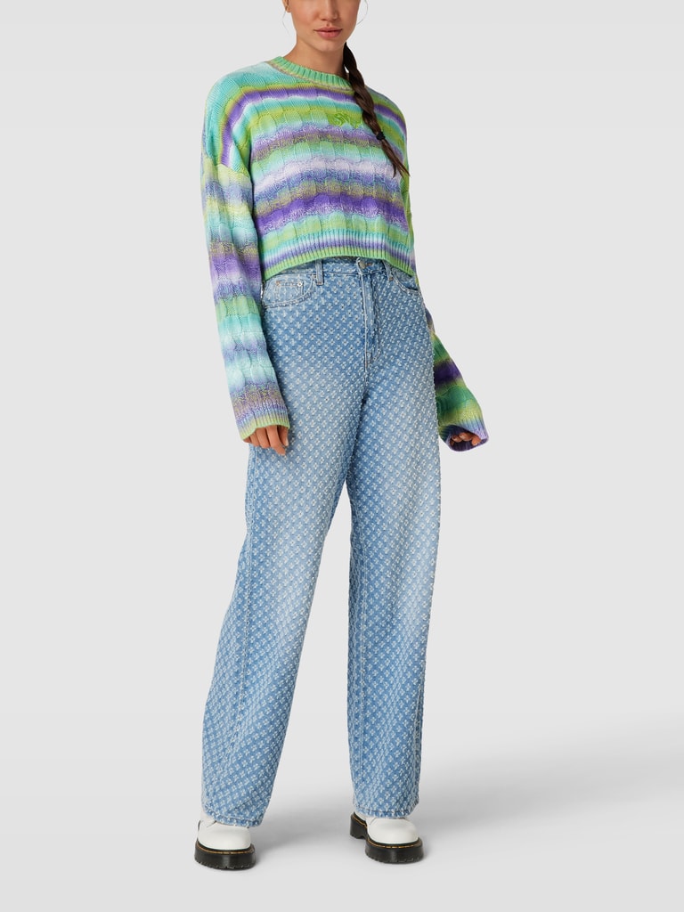 The Ragged Priest Cropped Strickpullover mit Streifenmuster Modell ...