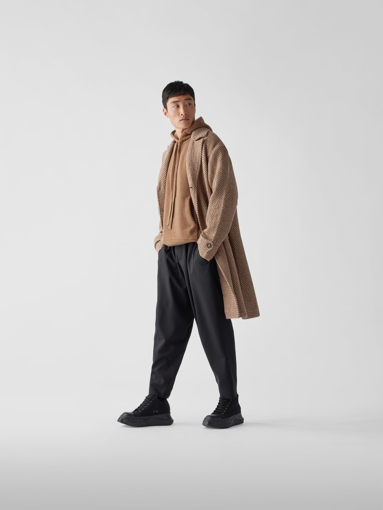 Etro Mantel mit Reverskragen (beige) online kaufen