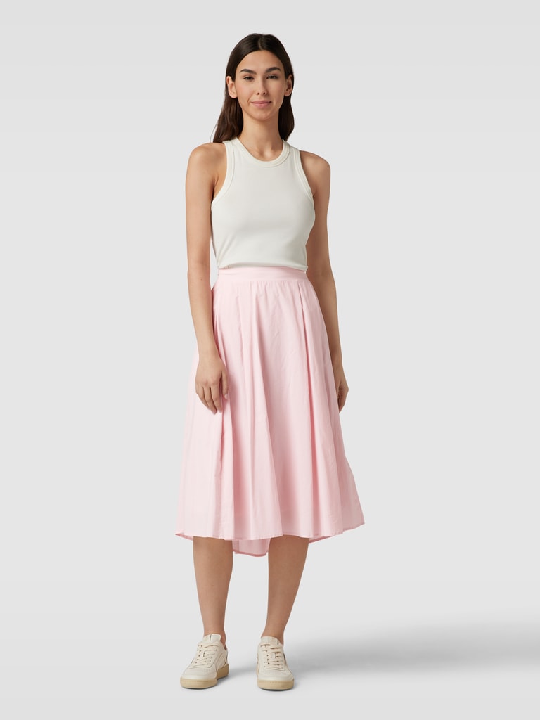JC Sophie Knielange rok met elastische band in roze online kopen | P&C
