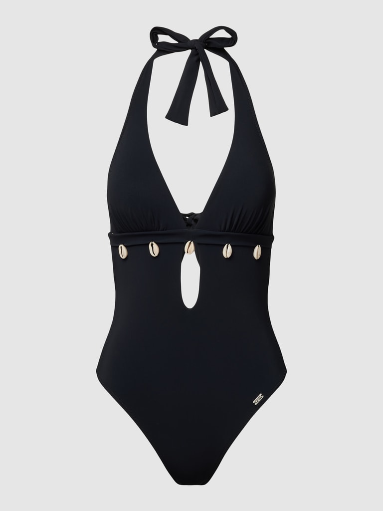 Banana Moon Badeanzug mit Cut Out Modell 'SHELLINA' (black) online kaufen