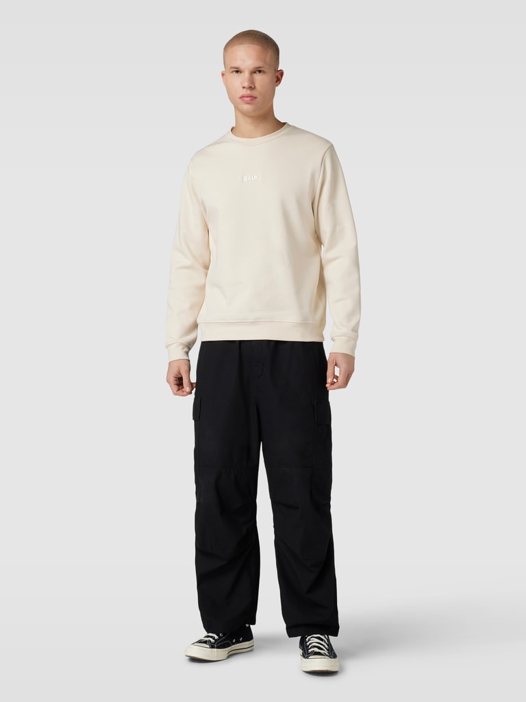 Balr. Regular Fit Sweatshirt mit Label-Detail (offwhite) online kaufen