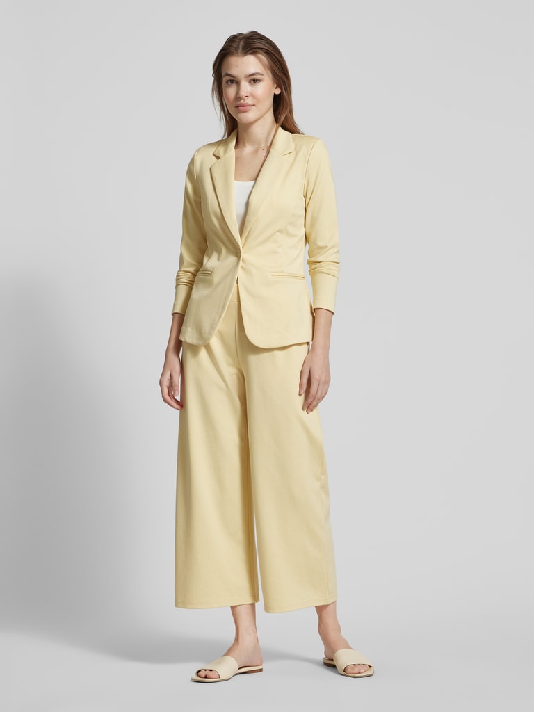 ICHI Slim Fit Blazer mit Paspeltaschen Modell 'KATE' (hellgelb) online ...