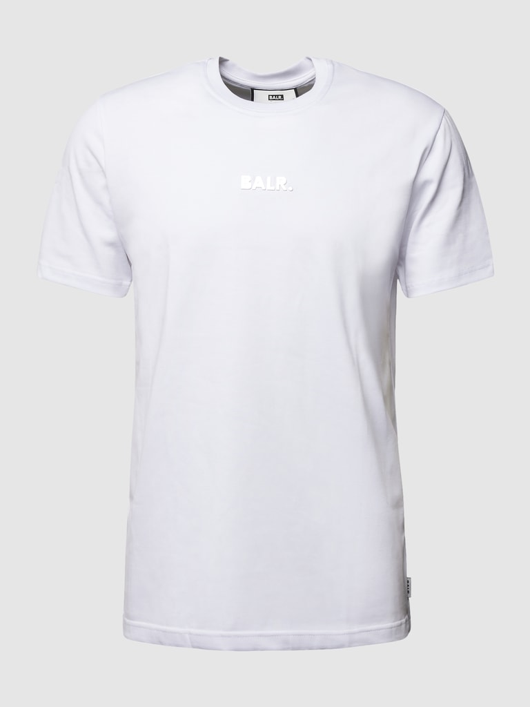 BALR. T-Shirt mit Label-Schriftzug (weiss) online kaufen