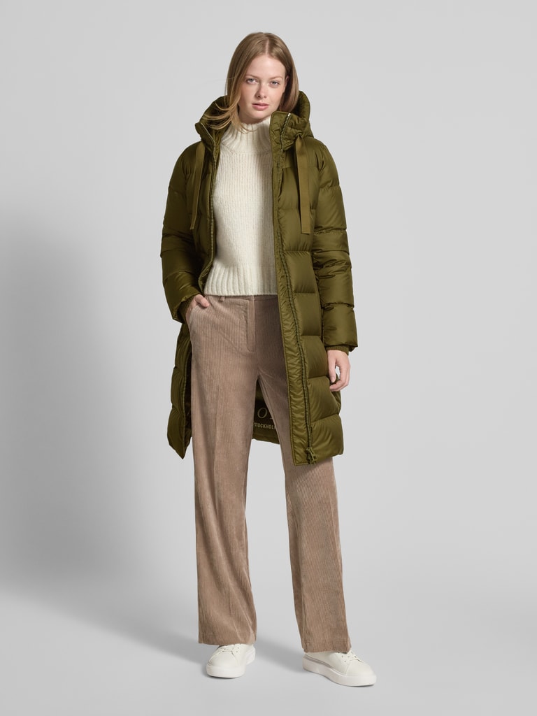 Marc O'Polo Regular Fit Daunenmantel mit Daunen-Feder-Füllung (oliv ...