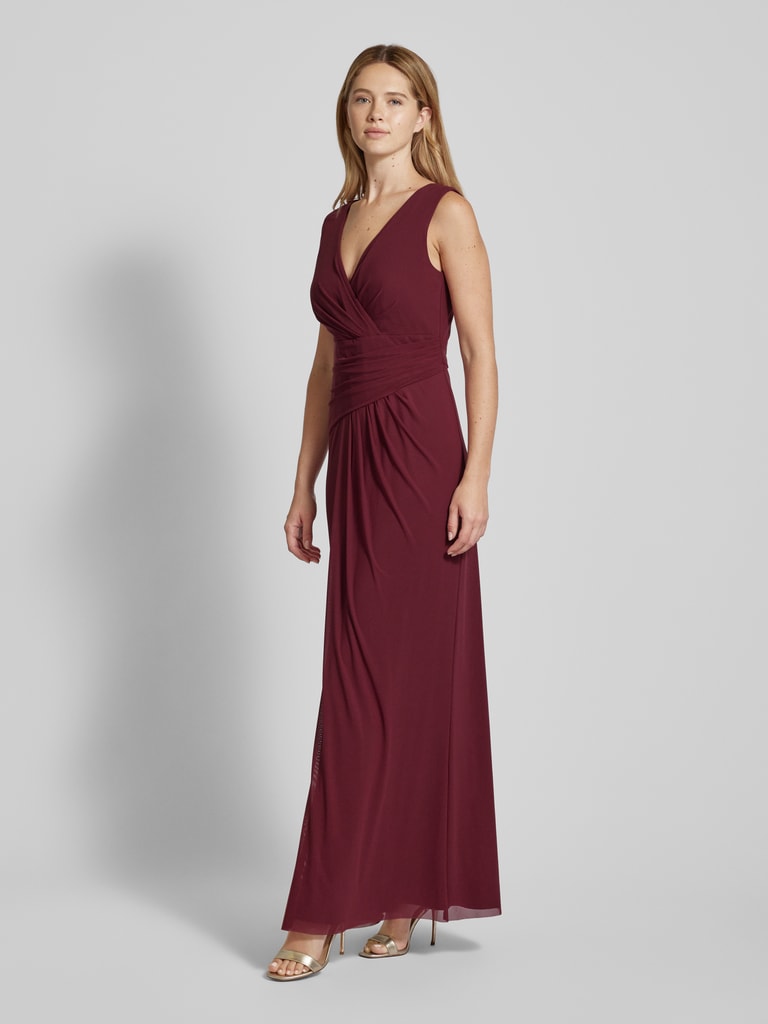 Vera Mont Abendkleid in Wickel-Optik (bordeaux) online kaufen