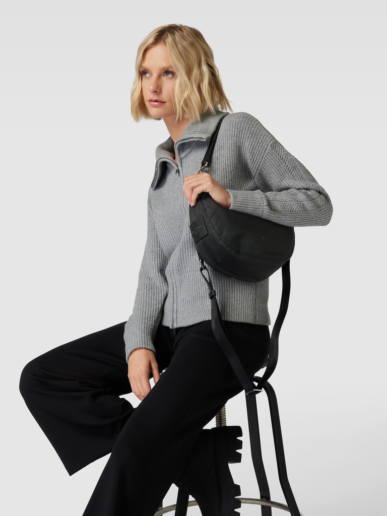 Marc O'Polo Handtas met schouderband, model 'ELISY' in zwart online ...