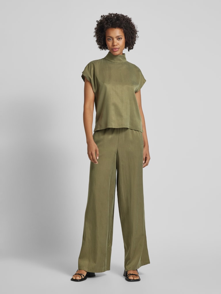 Drykorn Bluse mit Stehkragen Modell 'ALARIA' (oliv) online kaufen