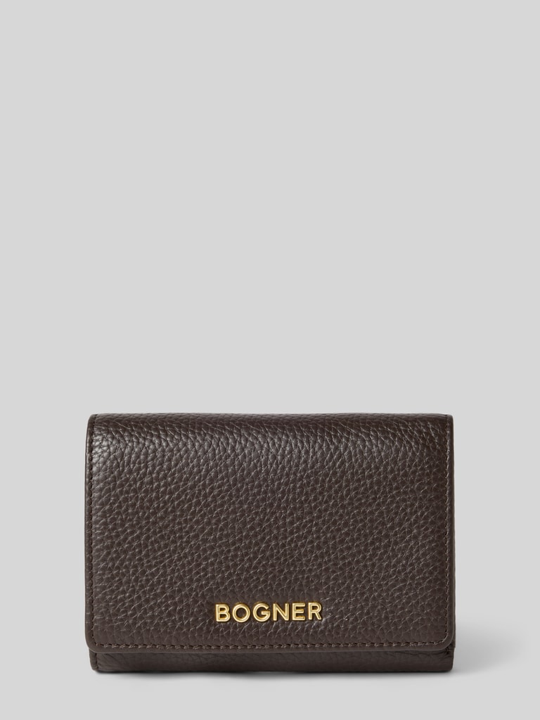 BOGNER Portemonnaie mit Label-Detail Modell 'nena' (dunkelbraun) online ...