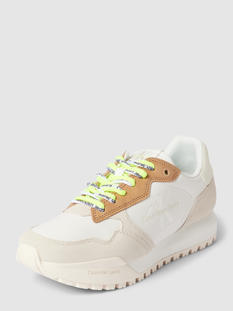 Calvin Klein Jeans Sneaker mit Label-Details Modell 'CONTRA' (beige ...
