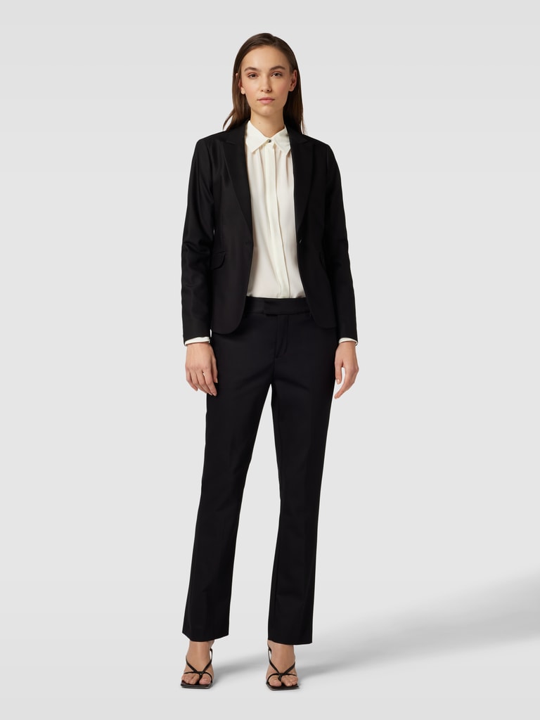 MOS MOSH Stoffhose im unifarbenen Design Modell 'ELLEN NIGHT' (black ...