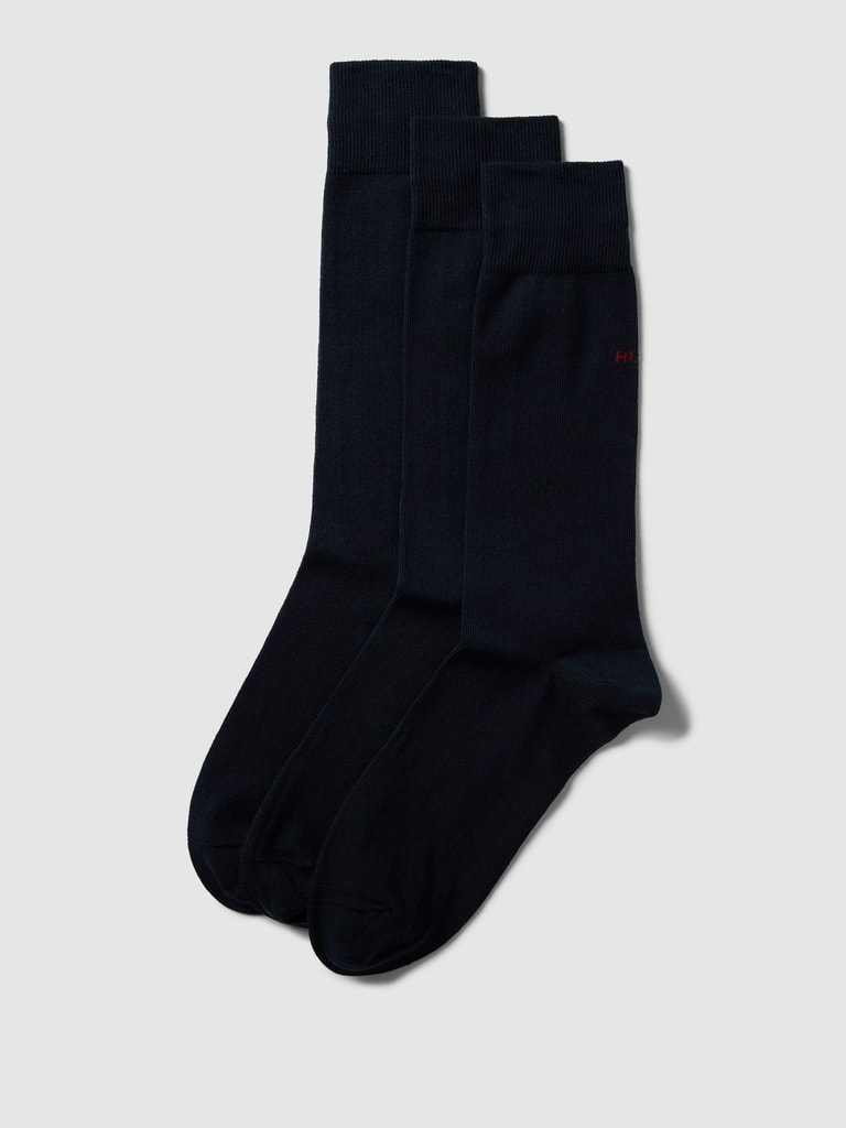 HUGO Socken mit Label-Detail im 3er-Pack Modell 'UNI COLORS ...