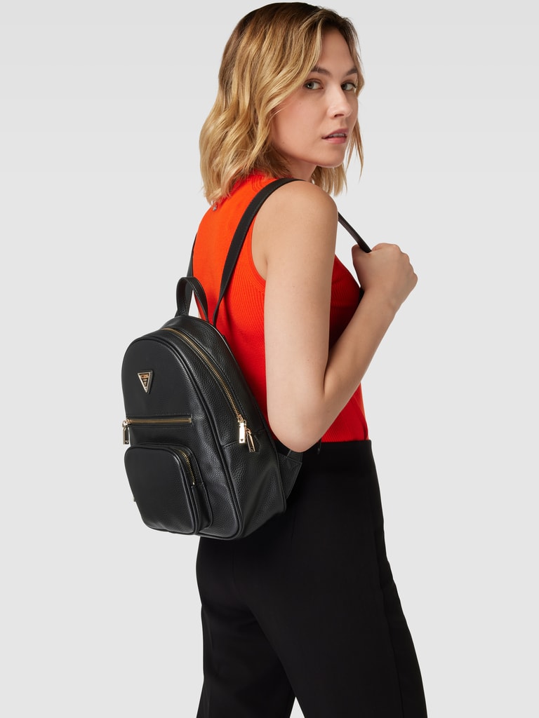 Guess Rugzak met labeldetail, model 'ELEMENTS' in zwart online kopen | P&C