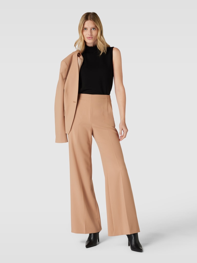 Windsor Anzughose mit Teilungsnähten (camel) online kaufen