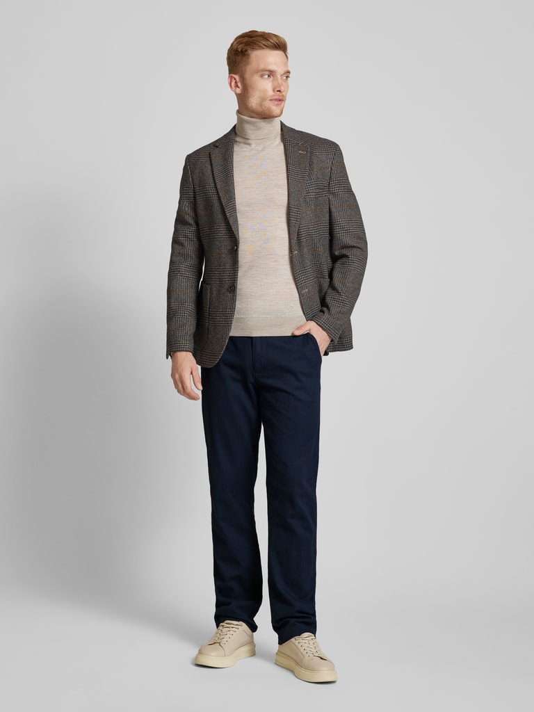 Christian Berg Men Regular Fit Hose mit Gürtelschlaufen (marine) online ...