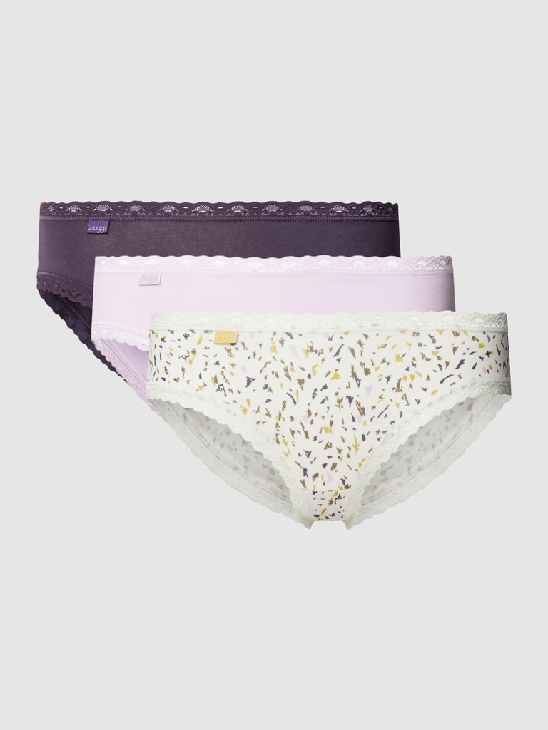 Sloggi Slip mit Label-Detail im 3er-Pack (lavender) online kaufen