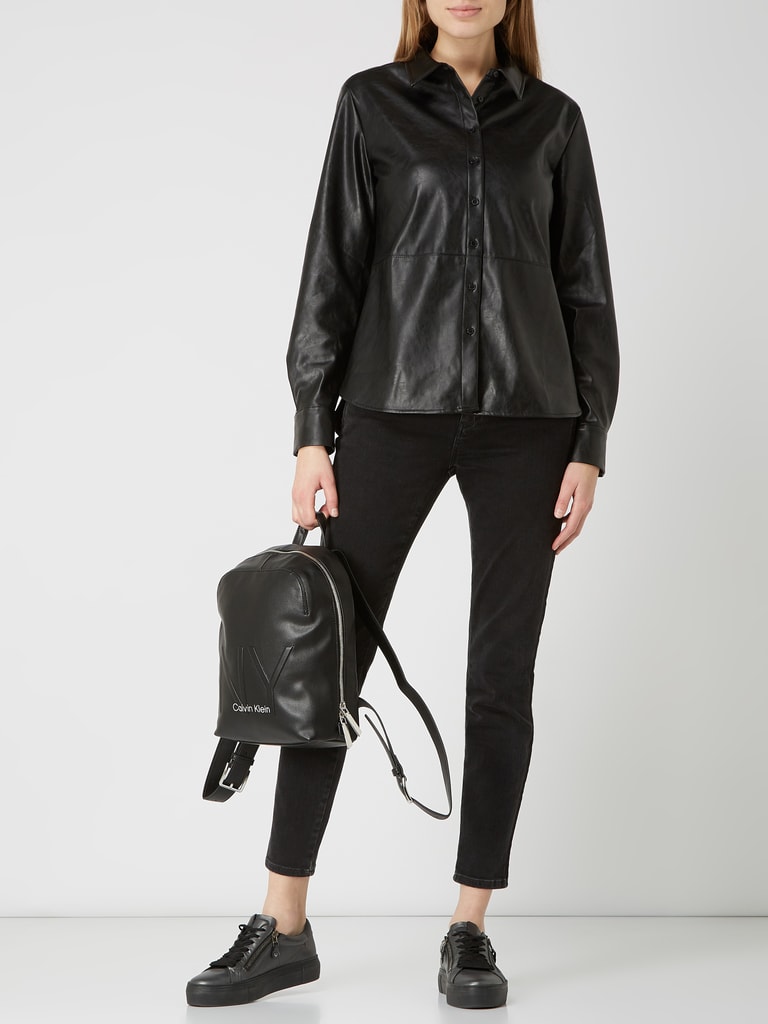 OPUS Blouse in leerlook, model 'Fena' in online kopen | P&C