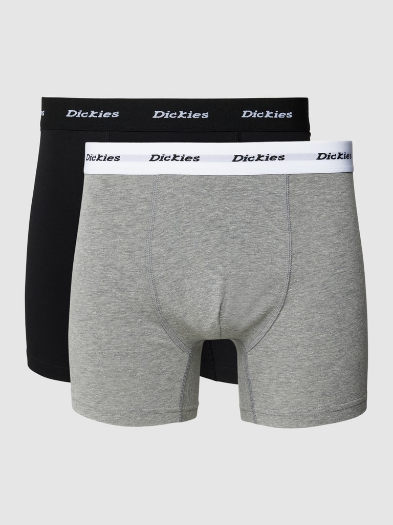 Dickies Trunks mit elastischem Bund im 2er-Pack (mittelgrau melange ...