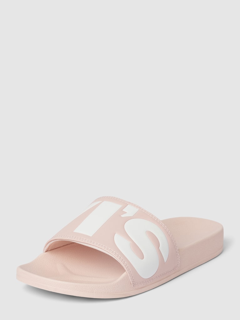 Levi’s® Acc. Slides mit Label-Detail Modell 'JUNE' (pink) online kaufen