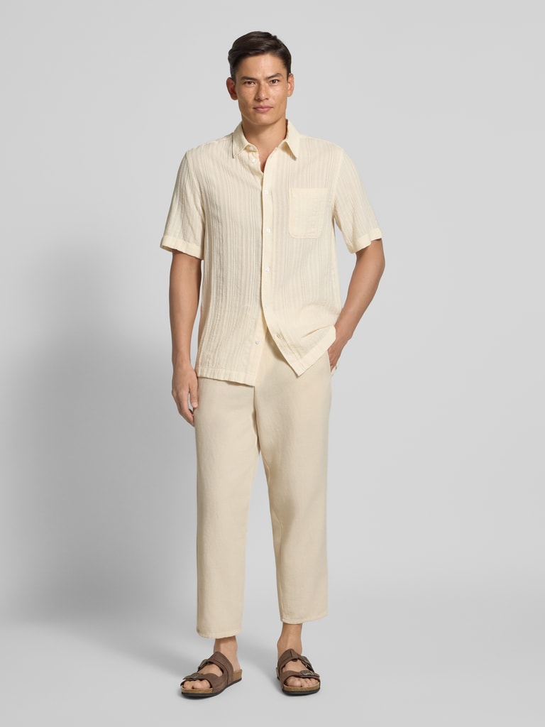 American Vintage Flared Sweatpants mit Tunnelzug Modell 'AFAZ' (beige ...