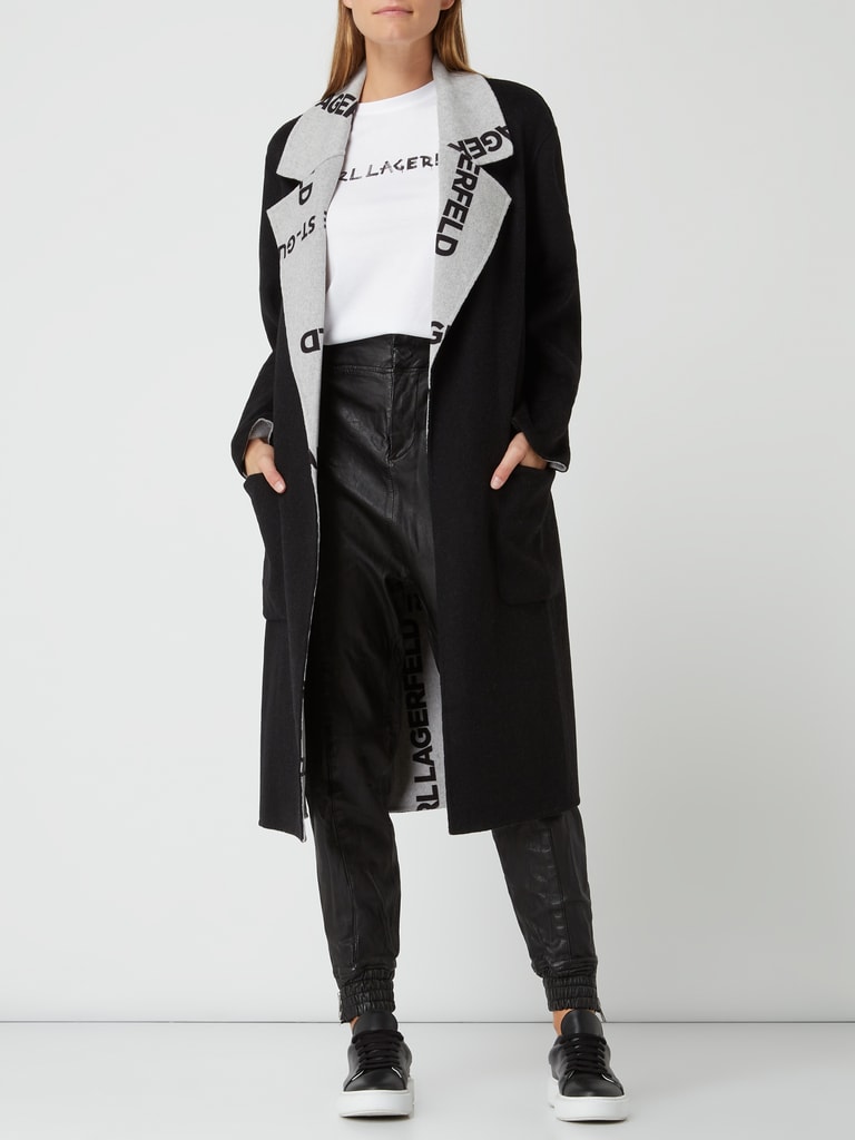 Karl Lagerfeld T-Shirt mit Logo (weiss) online kaufen