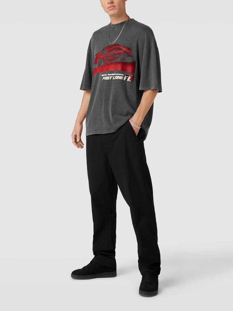 Review X MATW MATW X REVIEW - T-Shirt mit Label- und Motiv-Print (black ...