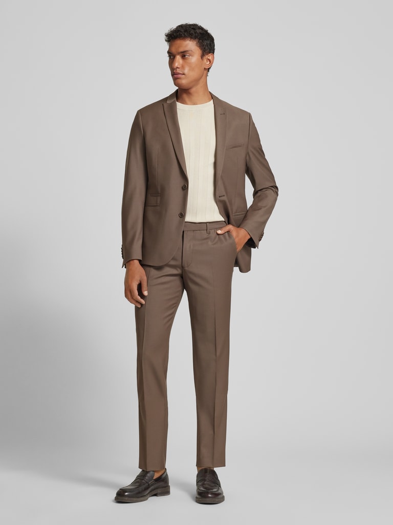 Kup online Drykorn Garnitur o kroju slim fit z tkanym wzorem model ...
