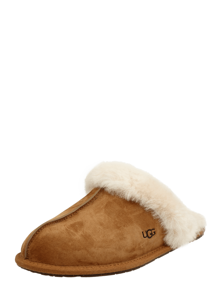 UGG Slippers van suède, model 'Scuffette' in middenbruin online kopen | P&C
