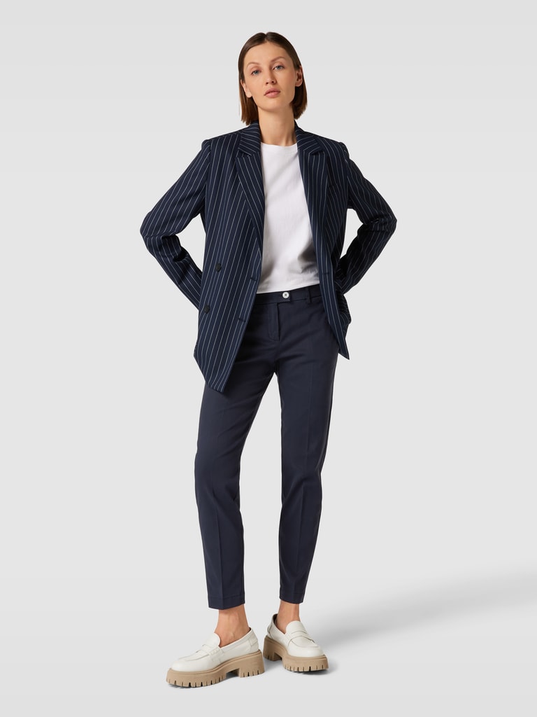 SEDUCTIVE Anzughose mit kleiner Paspeltasche Modell 'VICKY' (marine ...