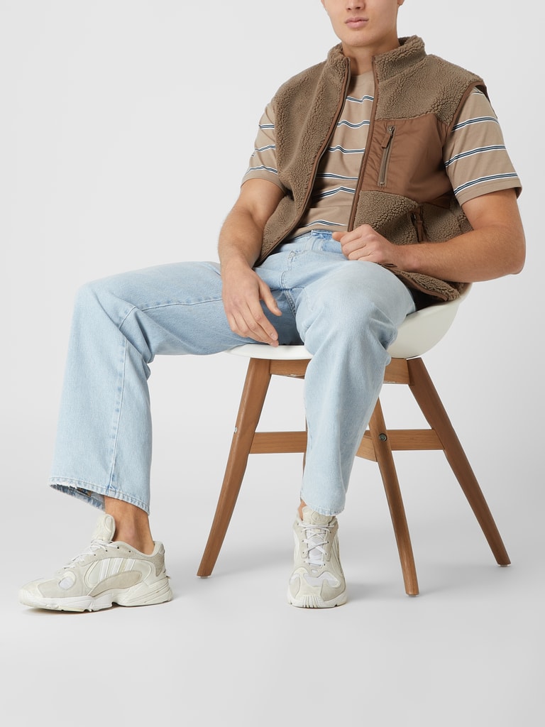 Minimum Gilet van teddybont, model 'Treds' in zand online kopen | P&C