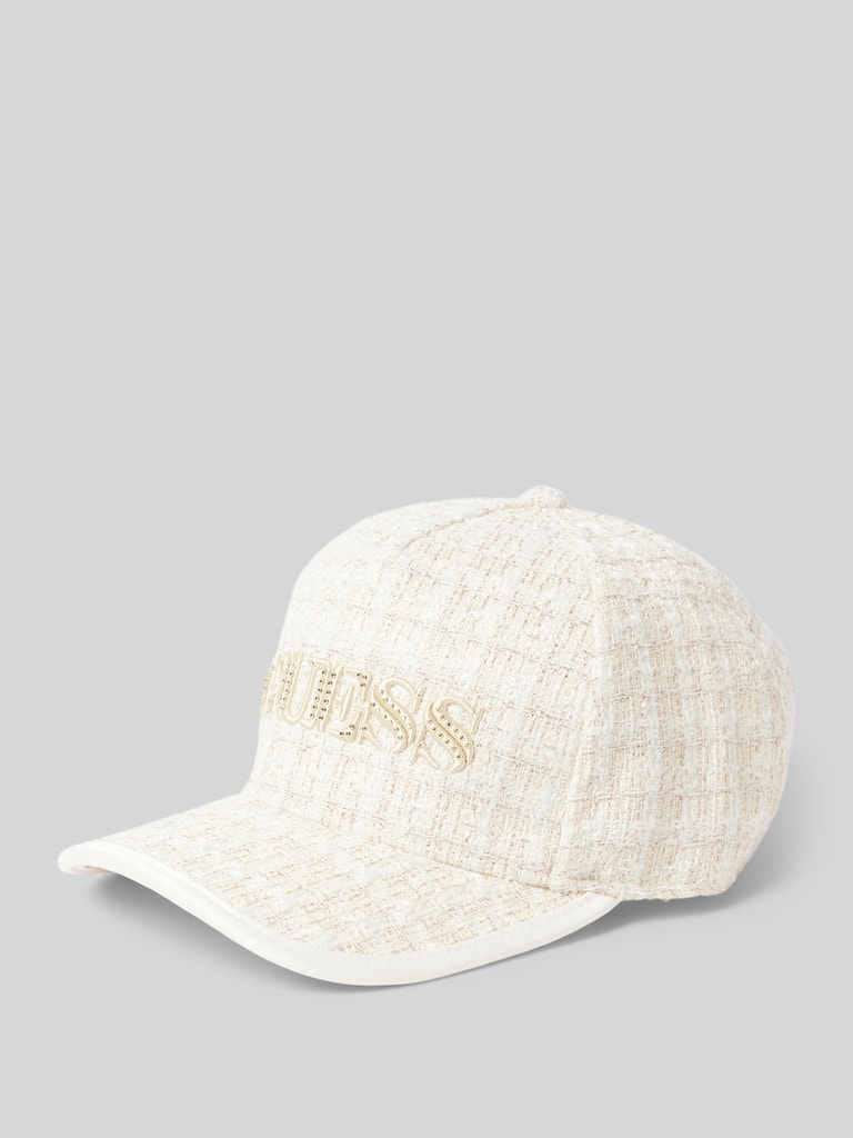 Guess Basecap in Bouclé-Optik Modell 'ELSA' (offwhite) online kaufen